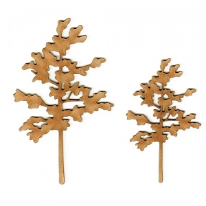 Sapling Tree MDF Wood Shape for altered art and craft projects